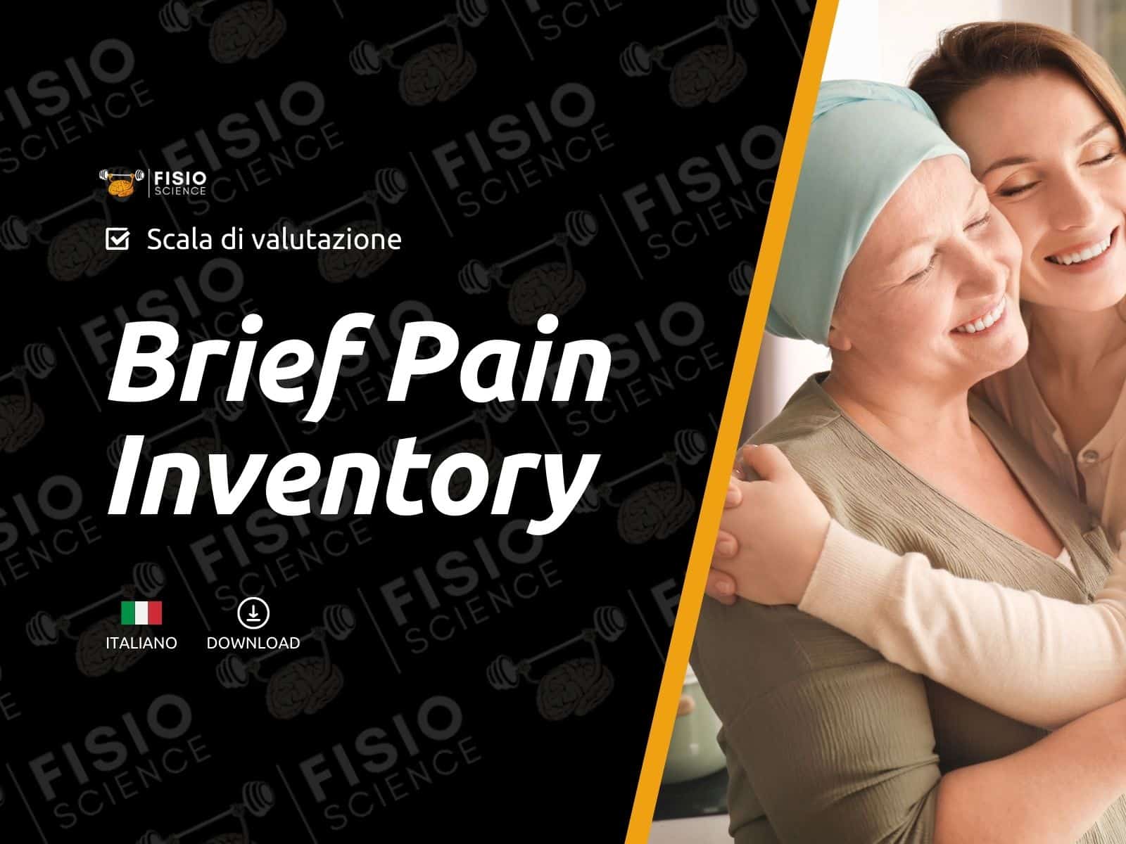 Brief Pain Inventory - BPI - FisioScience