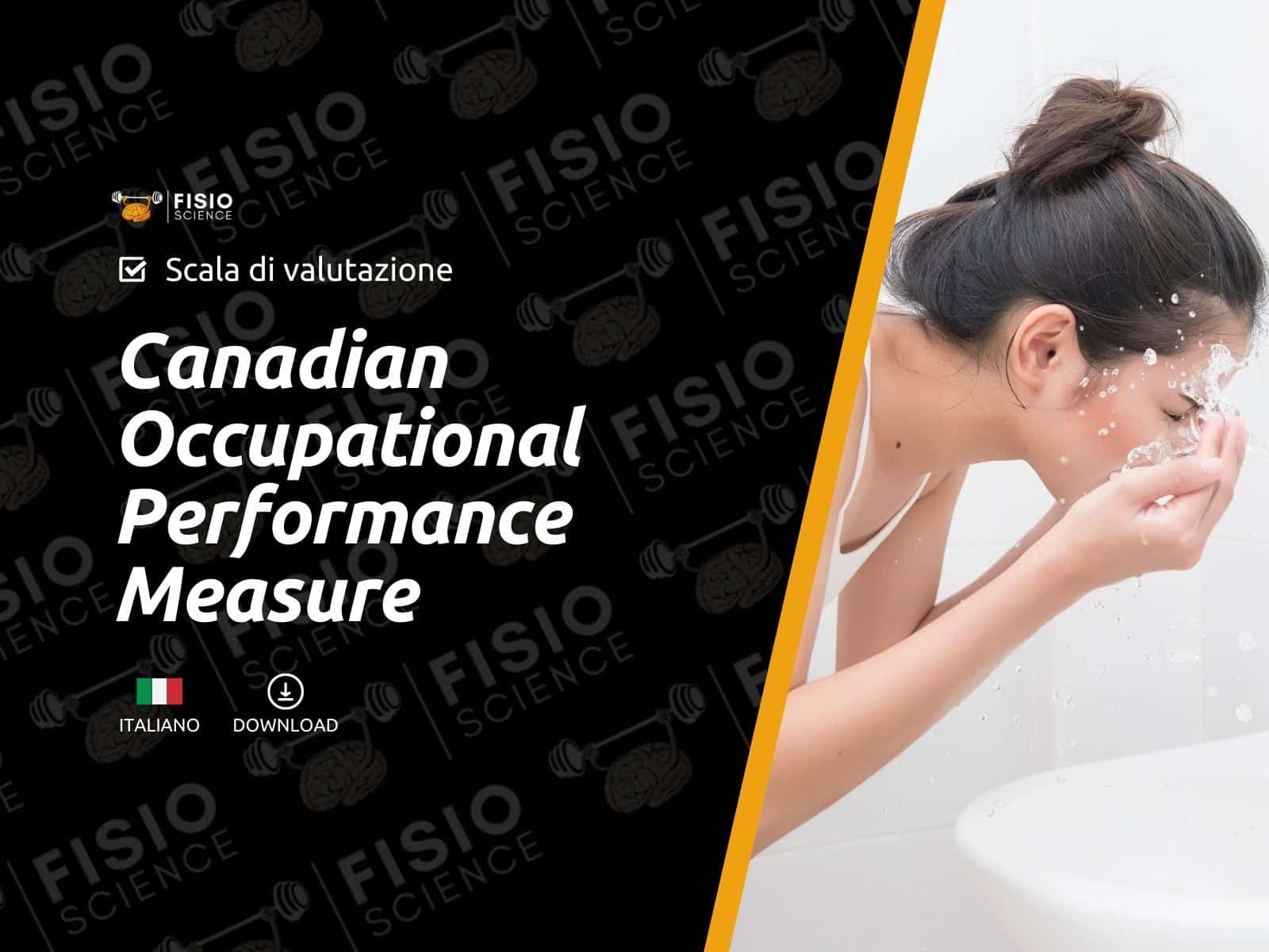 Canadian Occupational Performance Measure (COPM) - FisioScience