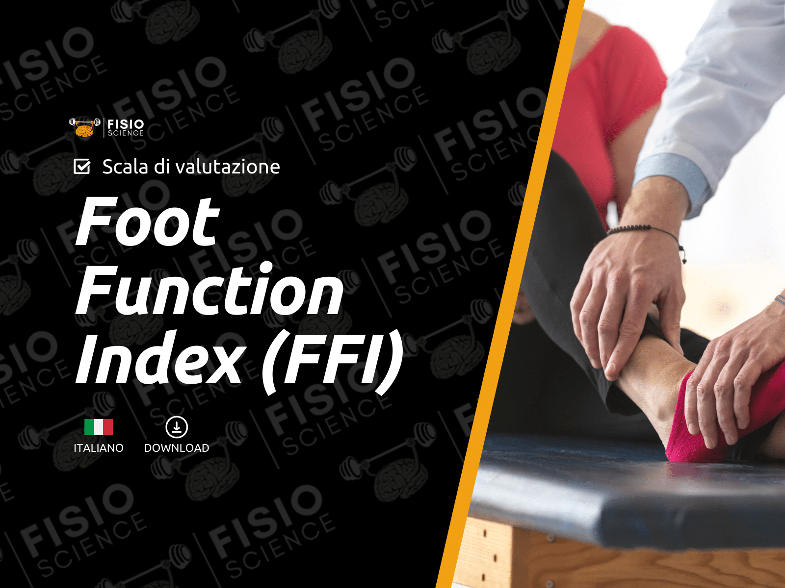 Foot Function Index (FFI) - FisioScience