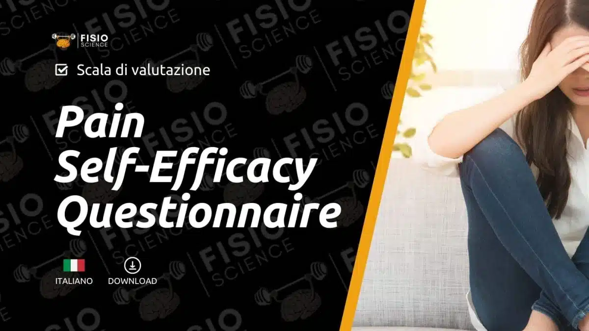Pain Self-Efficacy Questionnaire (PSEQ) - FisioScience