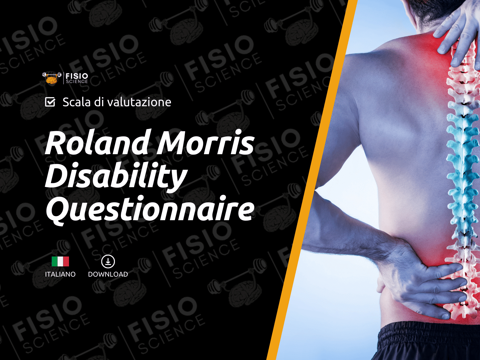 Roland Morris Disability Questionnaire - FisioScience