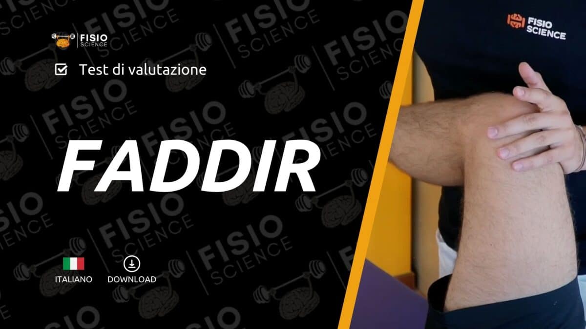 FADDIR Test - FisioScience
